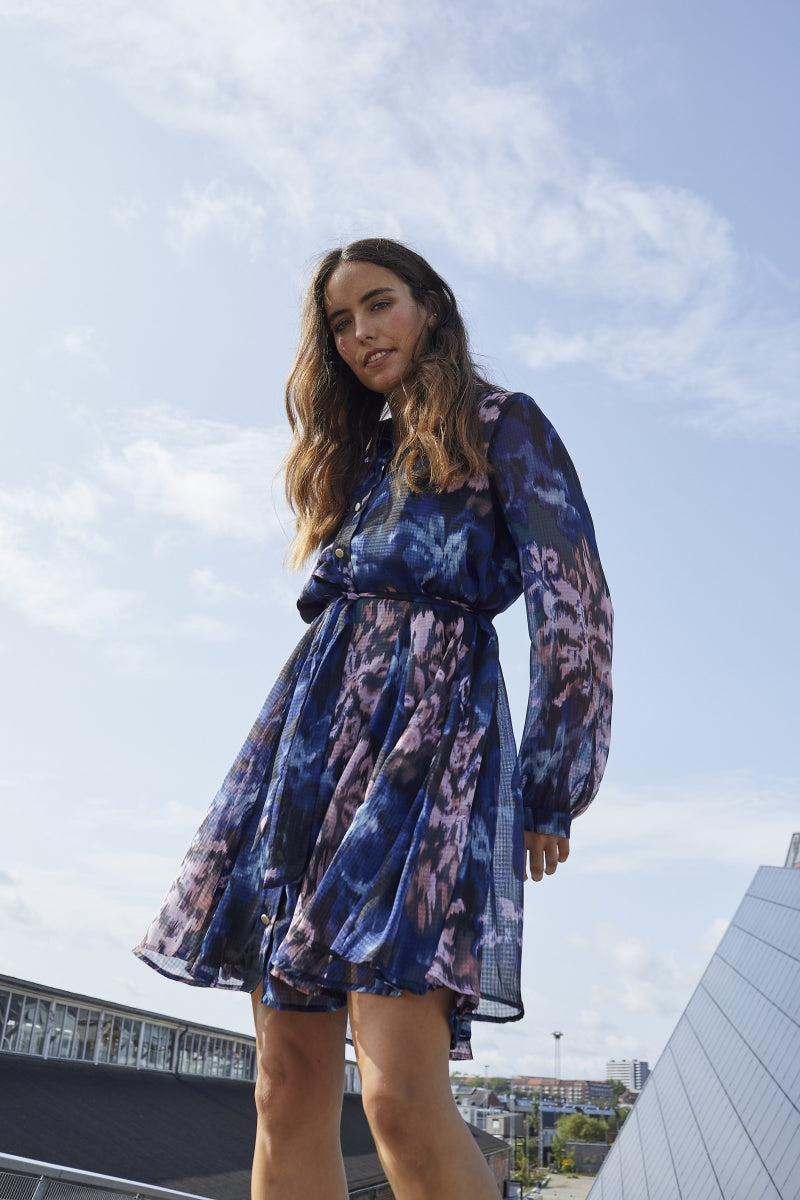 Aponi kjole - Blue ribbon – RUE de FEMME